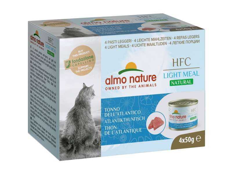 Almo Nature HFC Natural Light Meal tuńczyk atlantycki 4x50g Tuńczyk ...